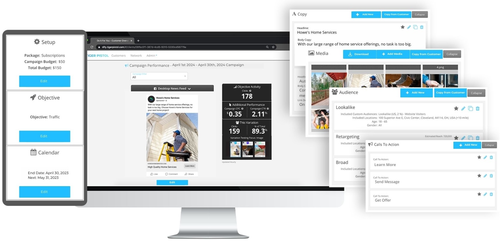 Recurring Campaigns - Tiger Pistol